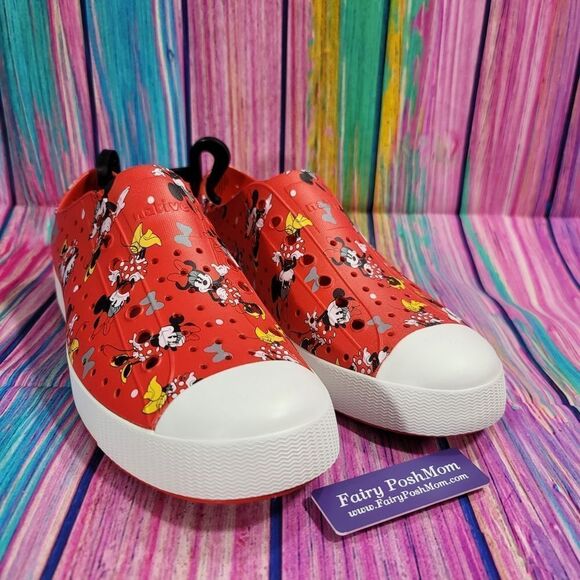 Native Shoes | Shoes | Disneynative Minnie Mouse Rubber Recyclable ...